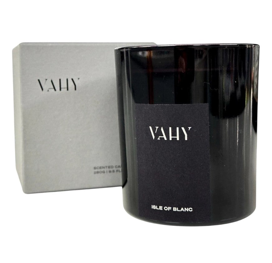 VAHY Isle of Blanc Candle. Size: 280g | 9.5 Fl Oz – The Sunlighten Store